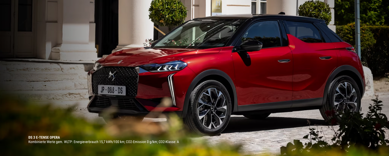 Privatkunden Angebot DS 3 E-TENSE OPERA - Autohaus KUHN